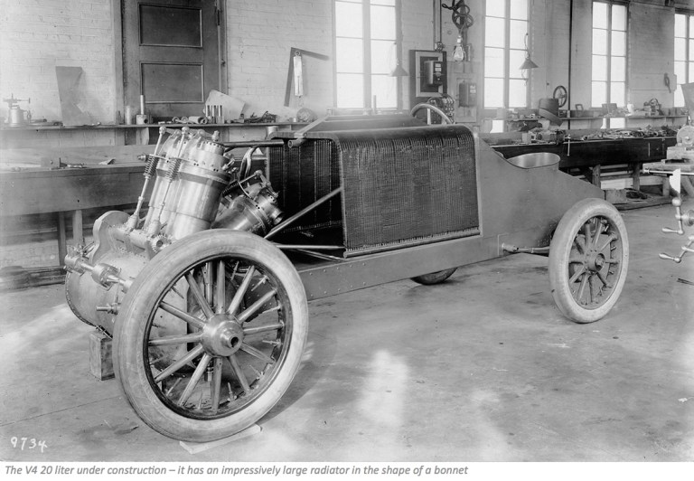 THE BRUTAL AMERICAN 20-LITRE V-4 FRONT WHEEL DRIVE CHRISTIE RACING CAR ...