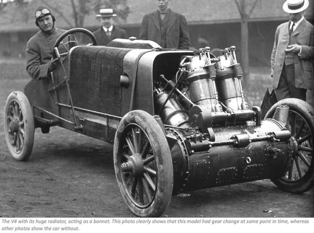 THE BRUTAL AMERICAN 20-LITRE V-4 FRONT WHEEL DRIVE CHRISTIE RACING CAR ...