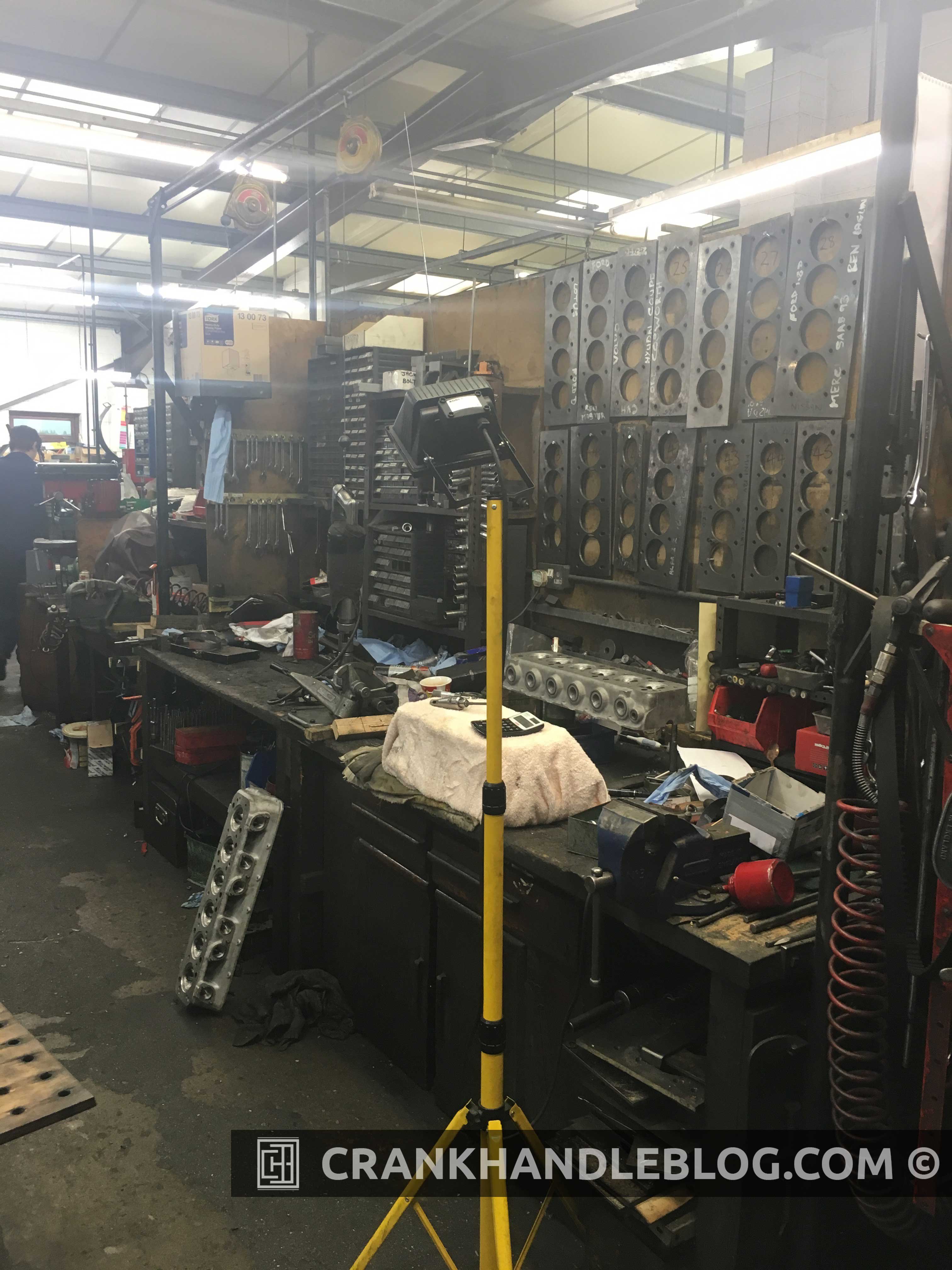 THIS IS WHAT A LEGENDARY WORKSHOP LOOKS LIKE! – 1 | CRANKHANDLEBLOG