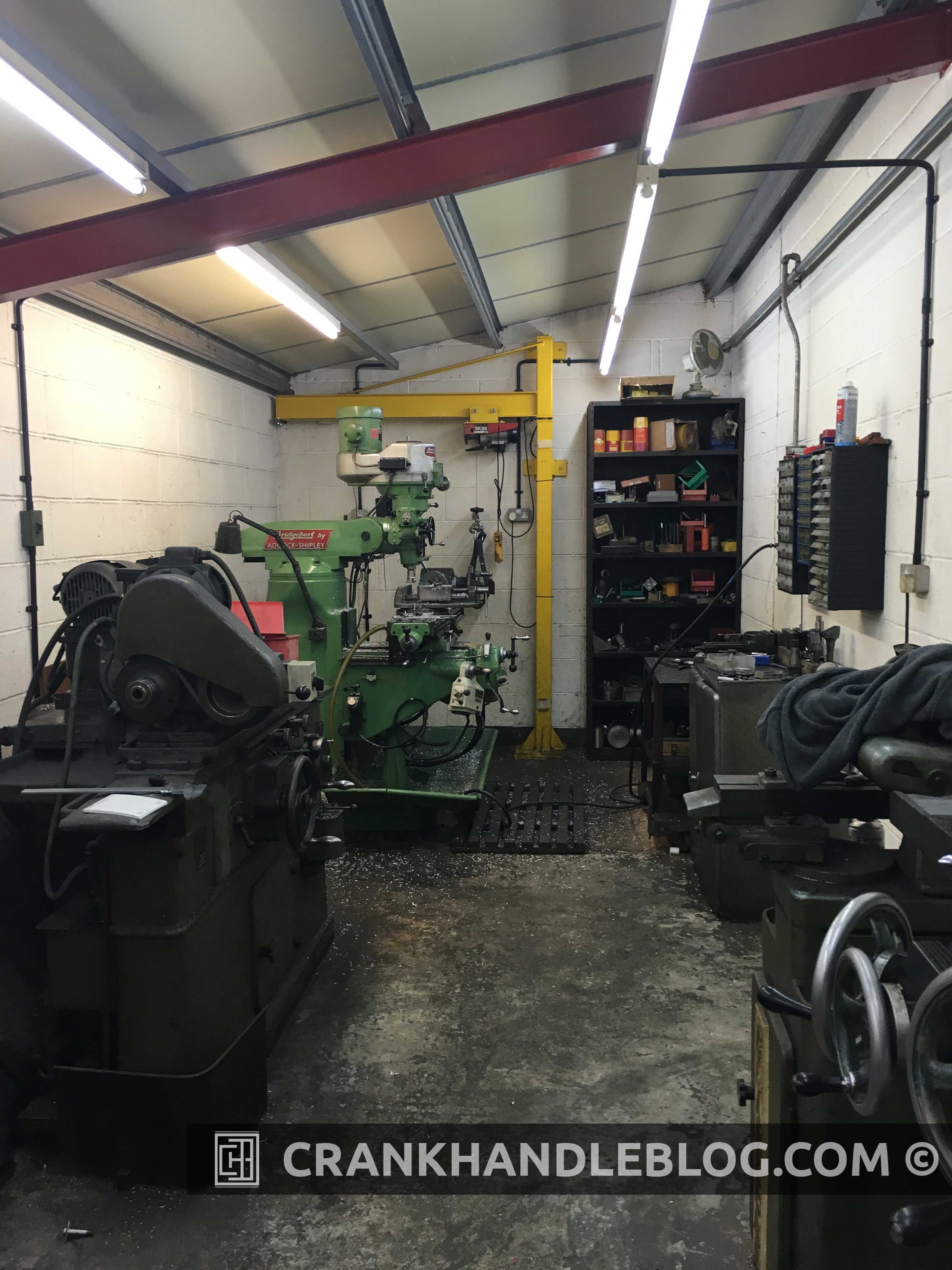 THIS IS WHAT A LEGENDARY WORKSHOP LOOKS LIKE! – 1 | CRANKHANDLEBLOG